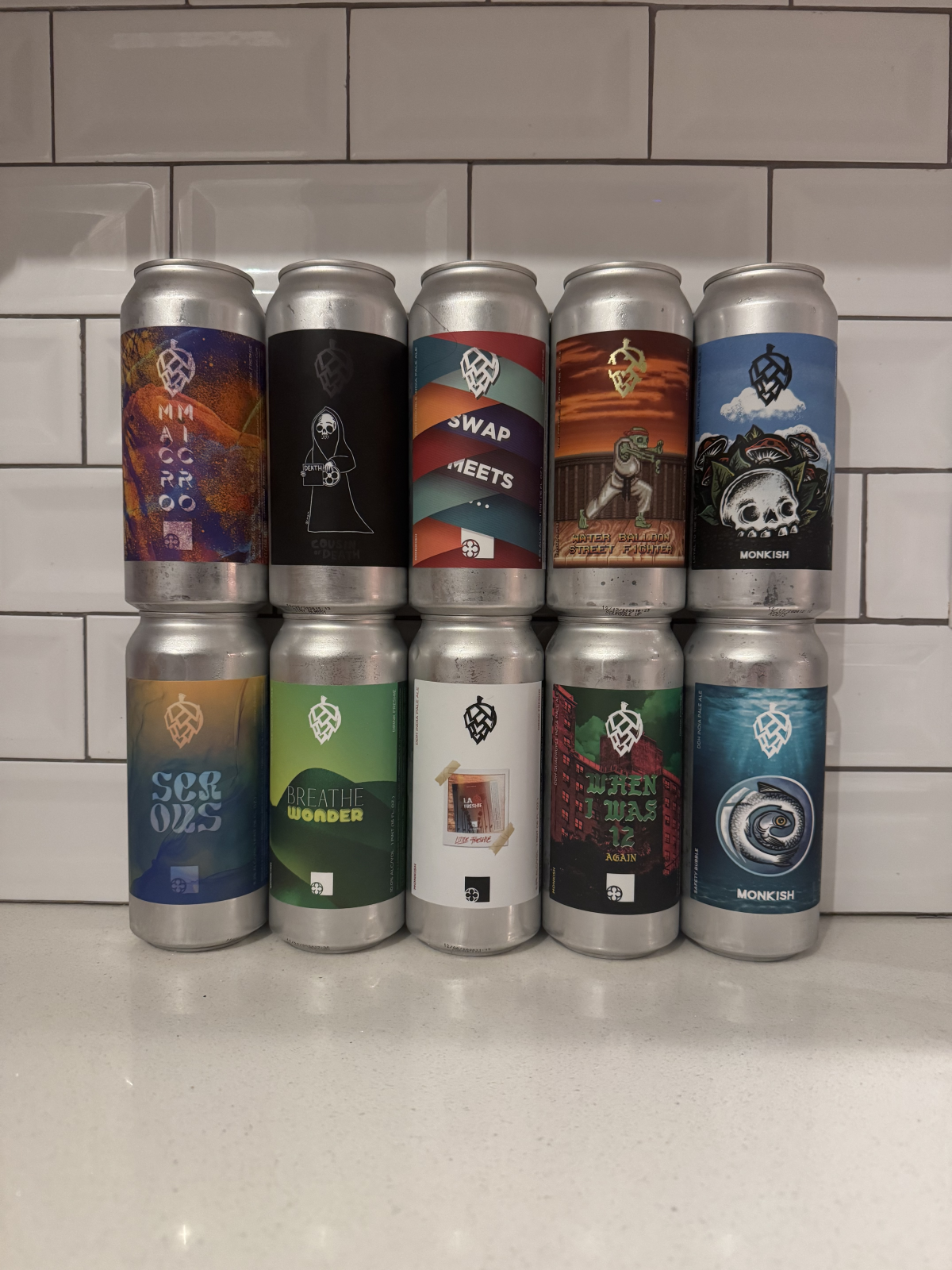 Monkish**CHOOSE 6 CANS**LOYAL TO THE SOIL,WATER BALLOON STREET FIGHTER ...