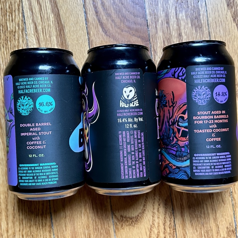 Half Acre Double Barrel Catch Hell, Double Barrel Benthic And Sunken Benthic